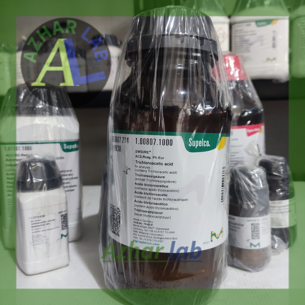 Jual TCA / Asam trikloroasetat Pro Analis / Trichloroacetic Acid Merck ...