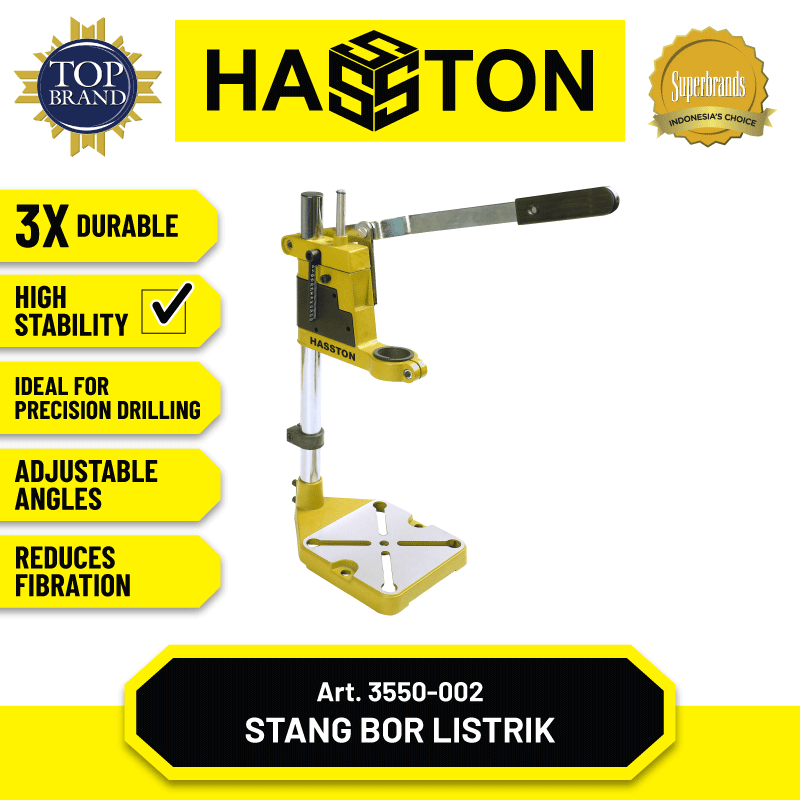 Jual Hasston Stang Bor Listrik / Dudukan Mesin Bor / Drill Stand (3550 ...