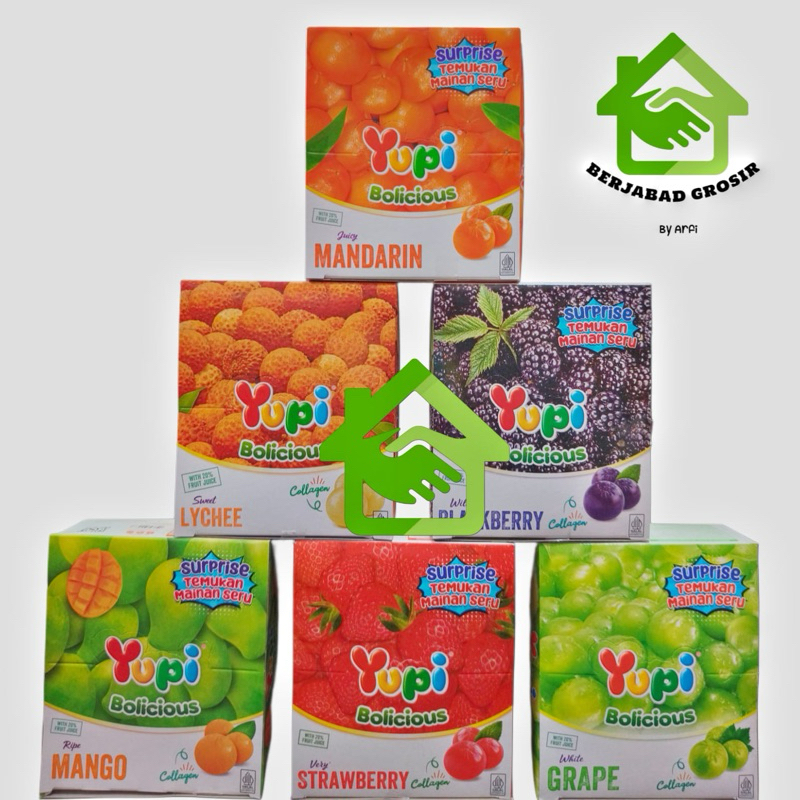Jual Permen Yupi Bolicious Berbagai Macam Rasa | Shopee Indonesia