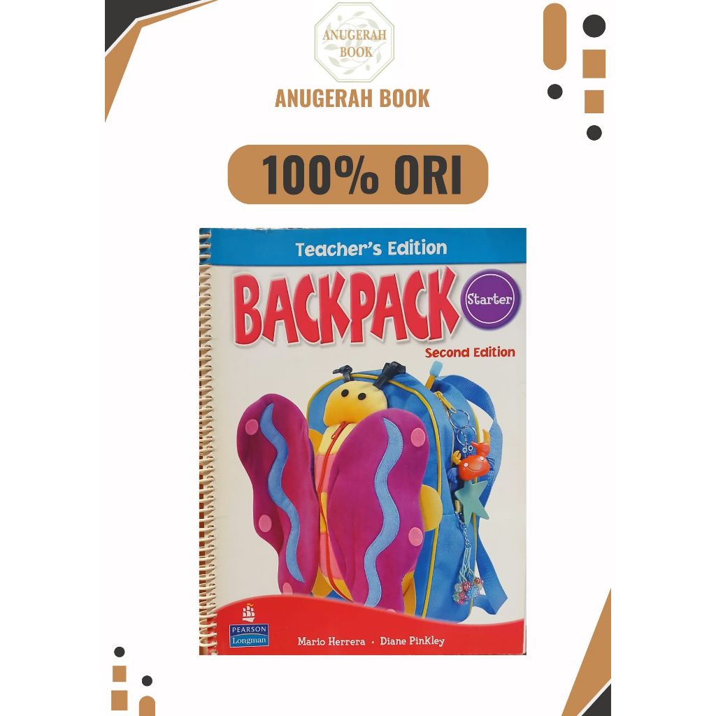 Jual Longman BACKPACK (American 2nd Edition) Teacher Edition (ORI ...