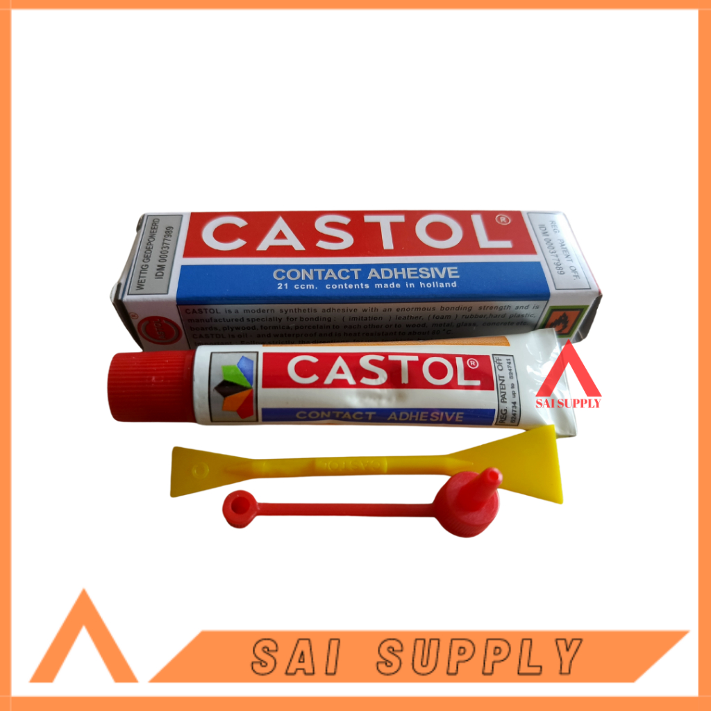 Jual LEM SERBAGUNA LEM CASTOL TUBE ORIGINAL LEM KUNING ORIGINAL ...