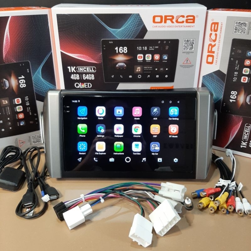 Jual HEAD UNIT ANDROID INNOVA REBORN 10 INCH ORCA RAM 4/64 GB - INCELL ...
