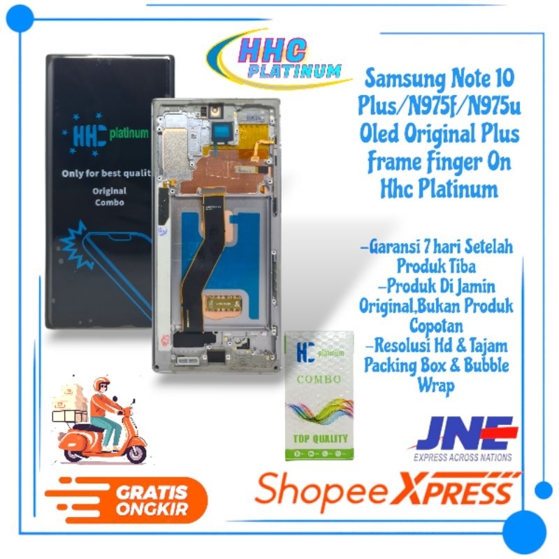 Jual LCD TOUCHSCREEN SAMSUNG NOTE 10 PLUS/N975/N975F/N975U/N976B/ OLED ORIGINAL PLUS FRAME ...
