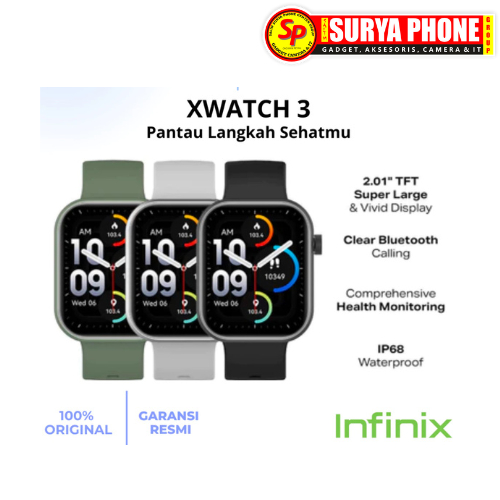 Jual INFINIX SMARTWATCH XWATCH 3 | Shopee Indonesia