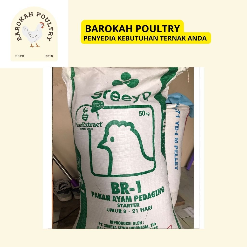 Jual Pur Pakan Ayam Broiler Sreeya BR-1 | Shopee Indonesia
