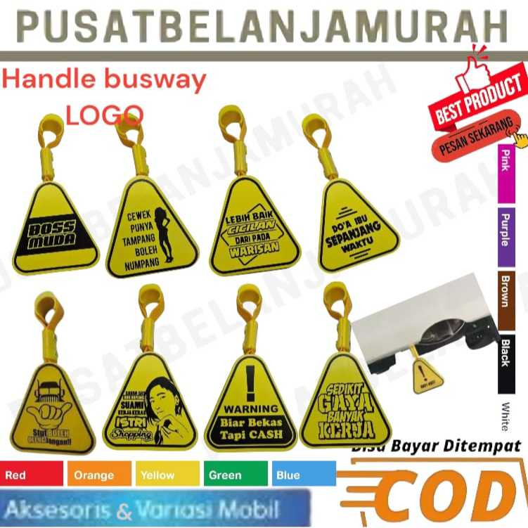 Jual Bus Busway logo Pegangan Tangan Mobil Bus Busway Towing Mobil ...
