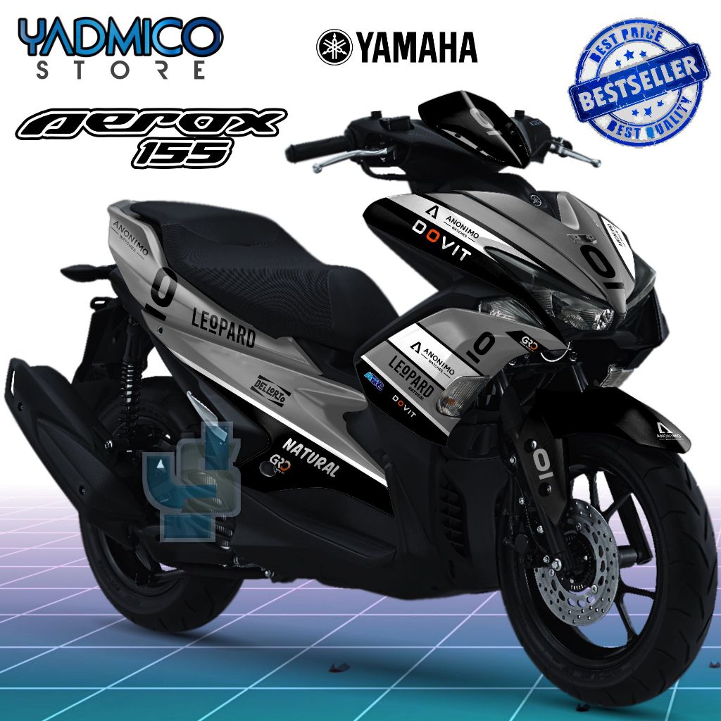Jual Decal Aerox 155 Old Full Body - Stiker Motor Aerox 155 Old Full ...
