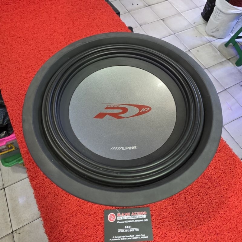 Jual Subwoofer ALPINE SWR-1042D Double Coil Subwoofer 10 in | Shopee ...