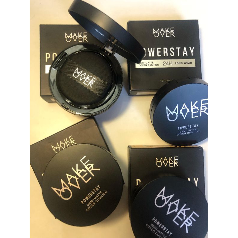 Jual (BARU) Make over Demi Matte cover cushion 24H long wear netto 15g ...