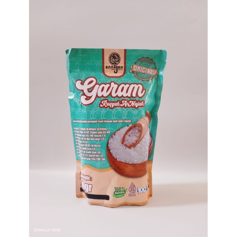 Jual GARAM RUQYAH AN-NAJAH ORIGINAL [250GR] BY MG17 OFFICIAL | Shopee ...