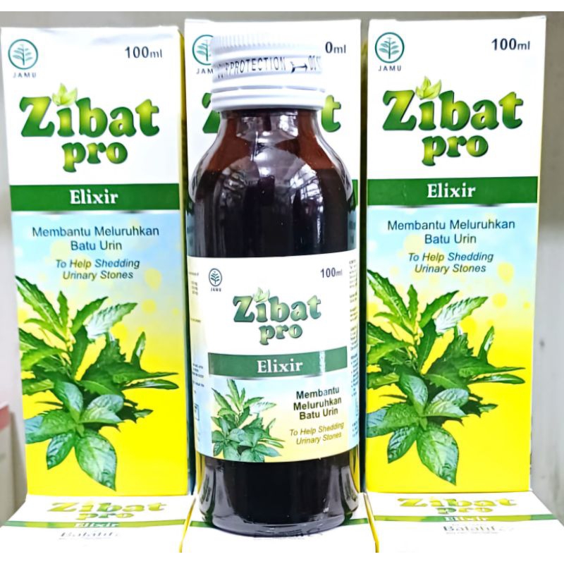 Jual Zibat Pro 100ml - Membantu meluruhkan batu urin | Shopee Indonesia