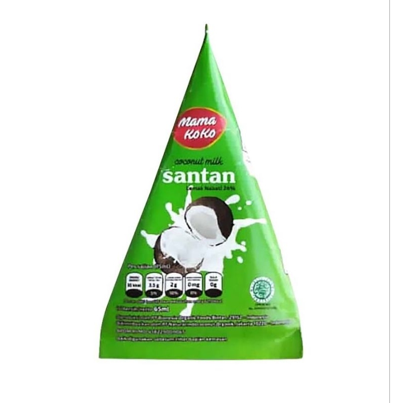 Jual SANTAN MAMA KOKO 65 ml 1 dus isi 32pcs | Shopee Indonesia
