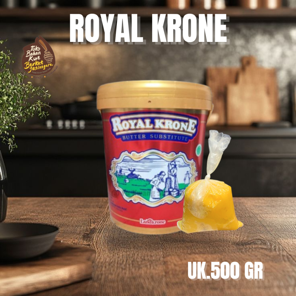 Jual BUTTER ROYAL KRONE 500 GR / BUTTER SUBSTITUTE / ROYAL KRONE REPACK | Shopee Indonesia