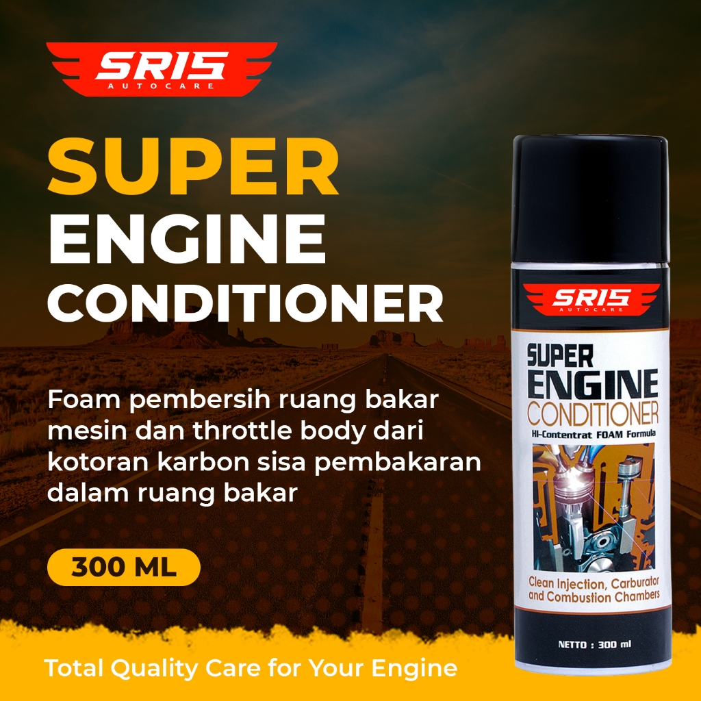 Jual SR15 Engine Conditioner Foam 300ml Pembersih Mesin Heavy Duty ...