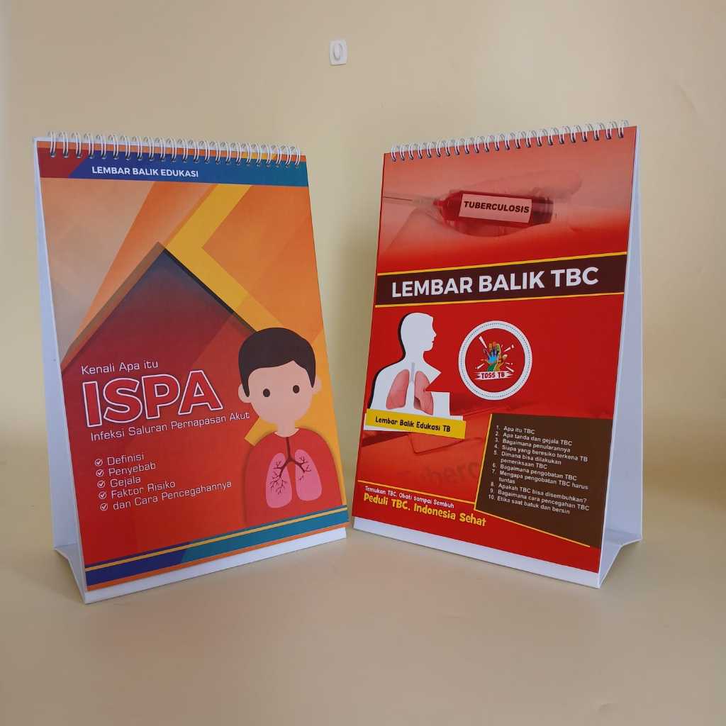 Jual Paket Lembar Balik : Lembar Balik ISPA dan Lembar Balik TBC atau ...