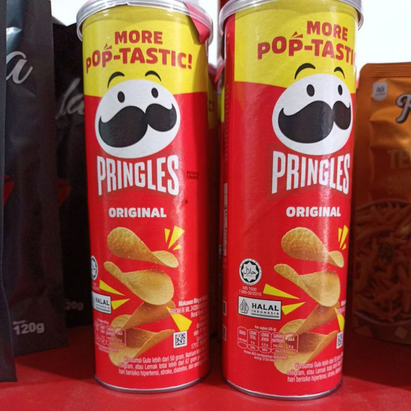 Jual Pringles Potato Chips Rasa Original 102g | Shopee Indonesia