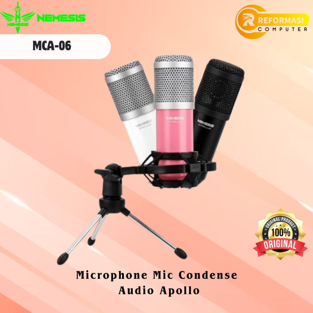 Jual NYK NEMESIS Microphone Mic Condenser Audio NYK Nemesis MCA-06 ...