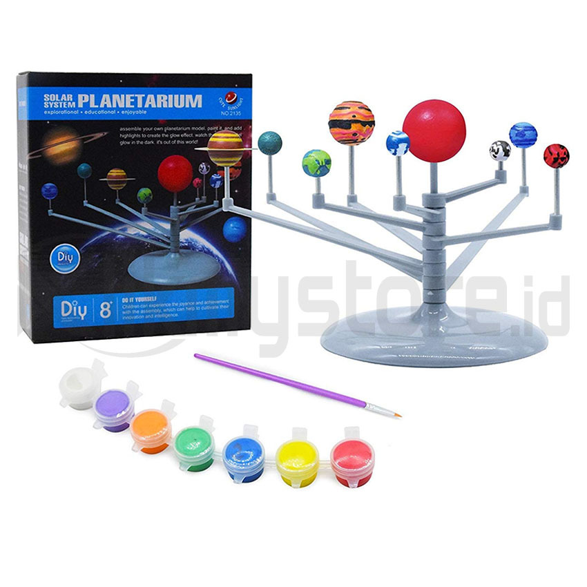 Jual Planetarium Solar System DIY Mainan Ilmu Astronomi Planet Tata ...