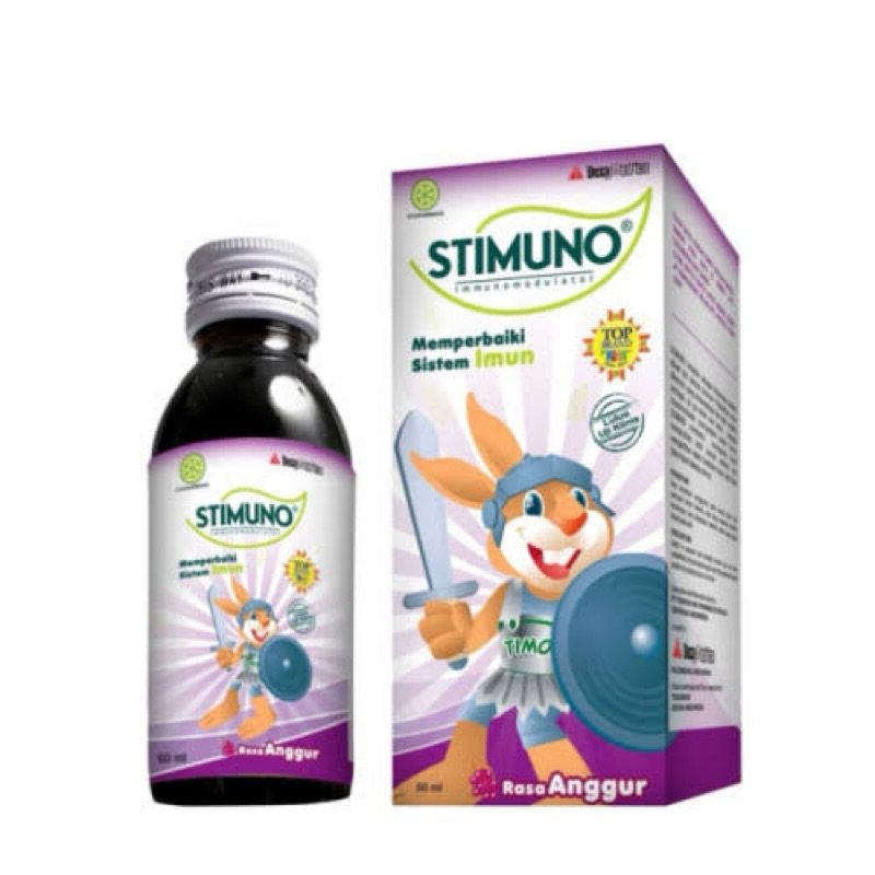 Jual STIMUNO SYRUP 100 ML RASA ANGGUR | Shopee Indonesia