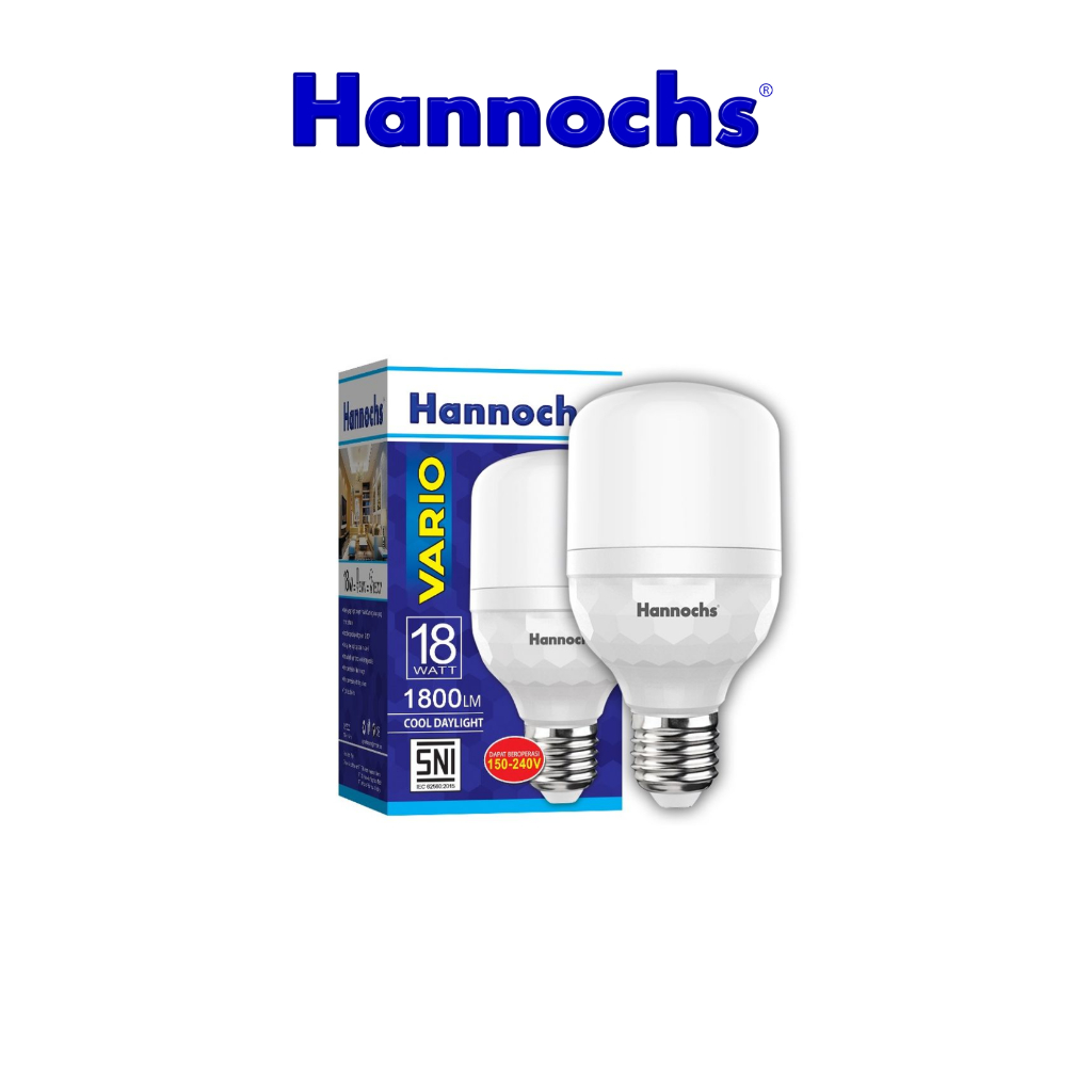 Jual Lampu Led Hannochs Vario 18 Watt Bohlam Hannochs Led Vario 18 Watt | Shopee Indonesia