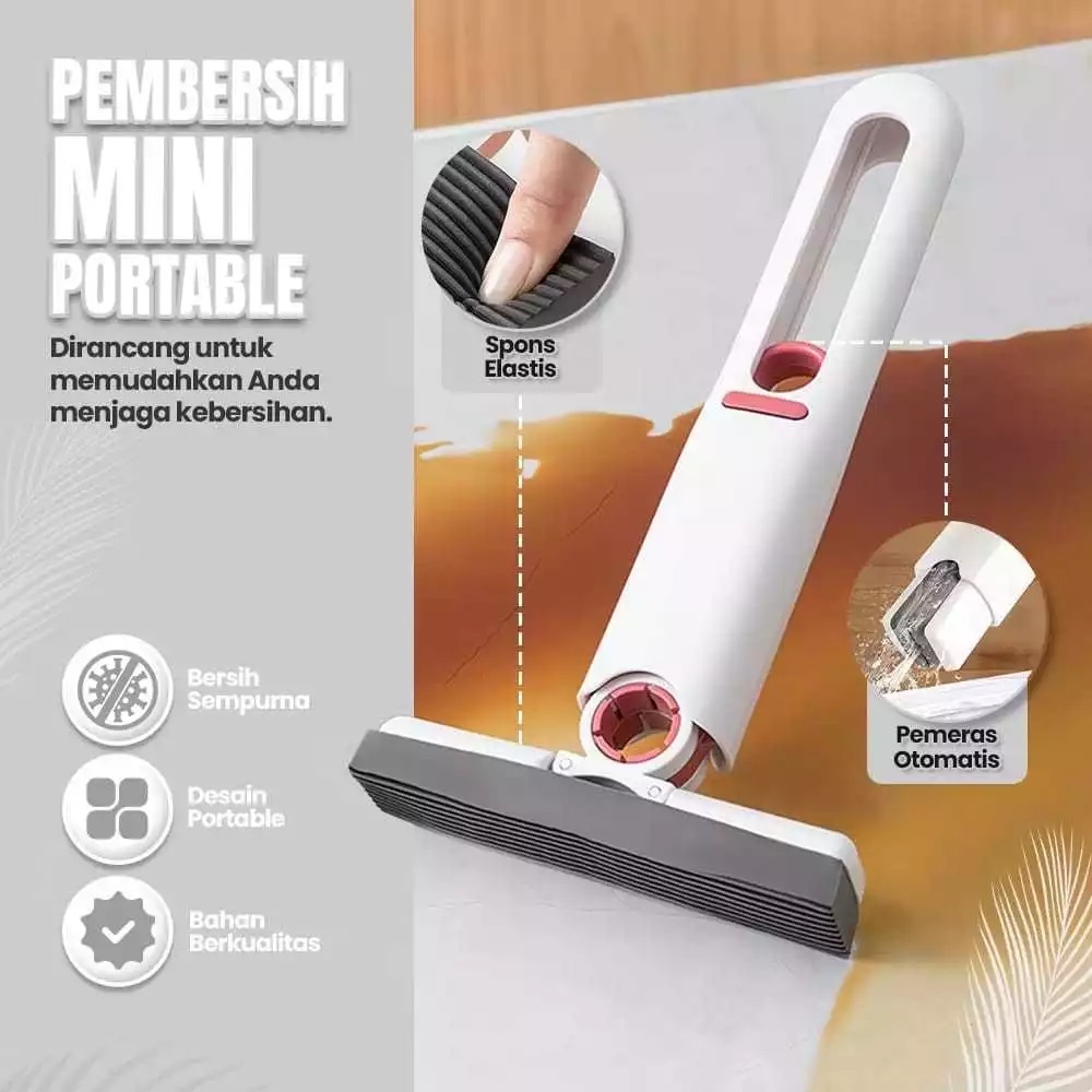 Jual Alat Pel Mini Lipat Portable Alat Pembersih Kaca Wastafel Dapur ...