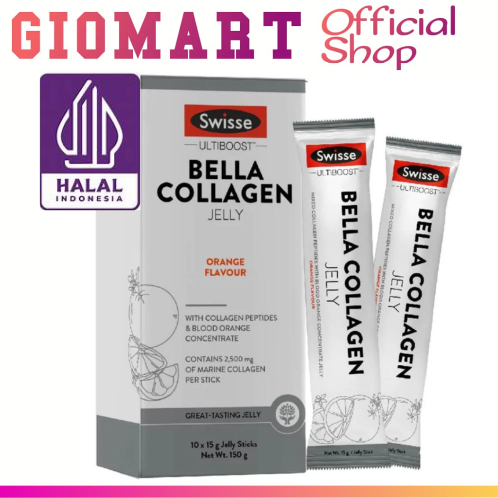 Jual Swisse Bella Collagen Jelly - Multivitamin 10 Sachet | Shopee ...