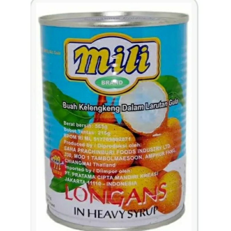 Jual MILI rasa leci/longan (buah kaleng) | Shopee Indonesia