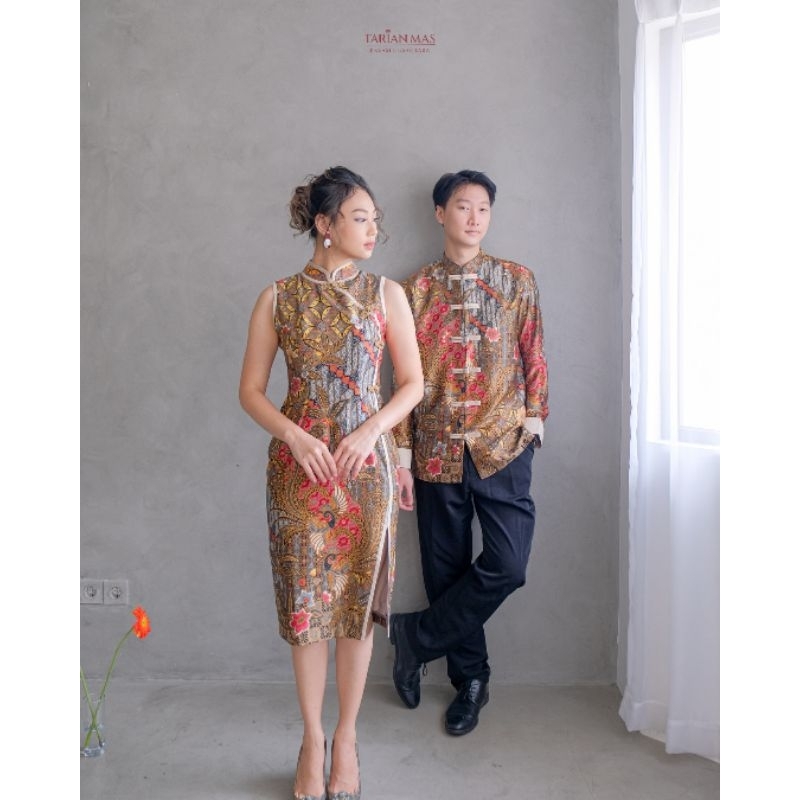 Jual Marigold Set Batik Modern By Tarian Mas | Shopee Indonesia