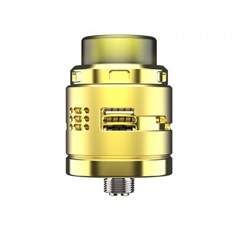 Jual RDA WASP Nano Plus Dual Coil Gold 24MM 100% Authentic | Shopee ...