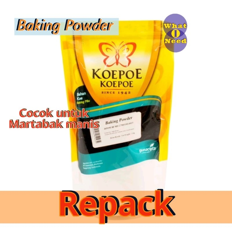 Jual Koepoe Kupu Baking Powder (REPACK) | Shopee Indonesia