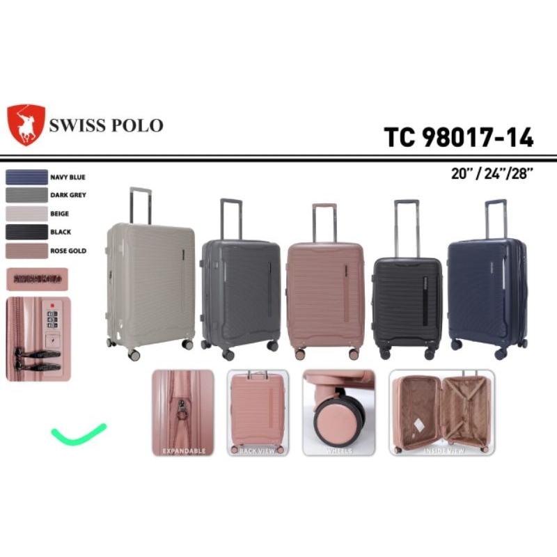 Jual KOPER SWISS POLO ORIGINAL/KOPER TRAVELLING EXPANDABLE RINGAN TYPE ...