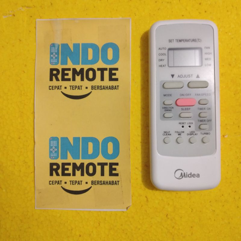 Jual REMOTE AC MIDEA R51I19/BGE ORIGINAL | Shopee Indonesia