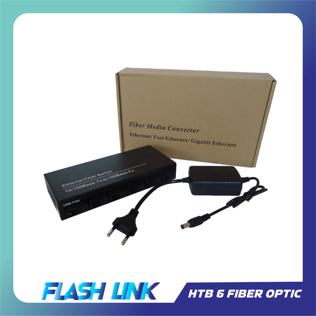 Jual HTB FIBER MEDIA CONVERTER HTB 6 FIBER OPTIC | Shopee Indonesia