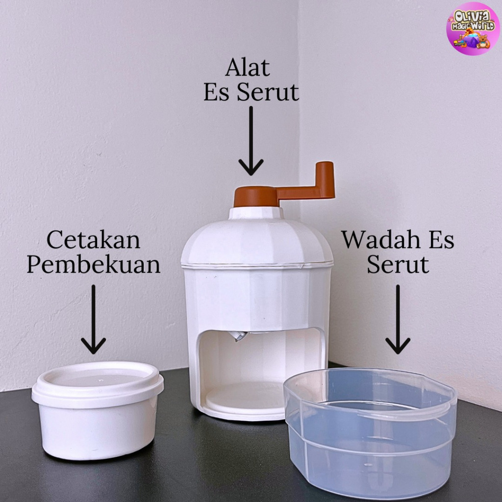 Jual Alat Es Serut Manual Mini Ice Crusher Penghancur Es Parutan ...