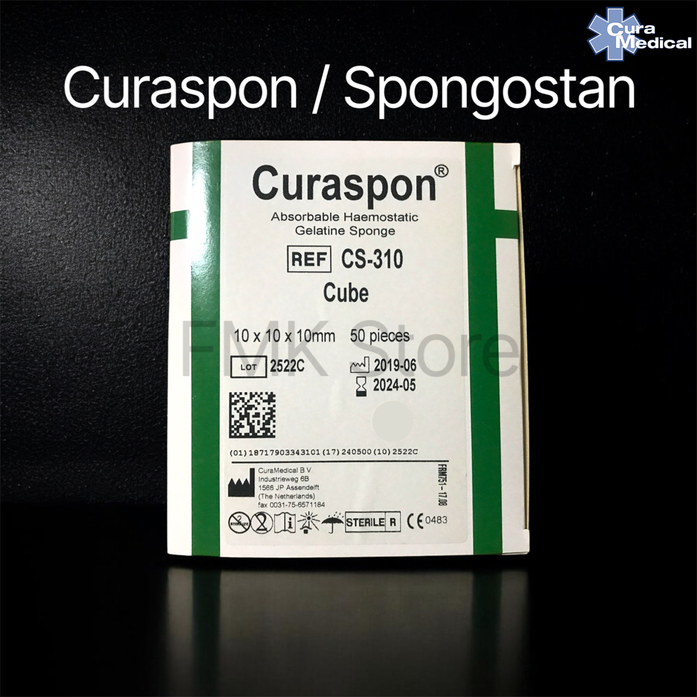 Jual Curaspon Dental Sterile Sponge Spongostan | Shopee Indonesia