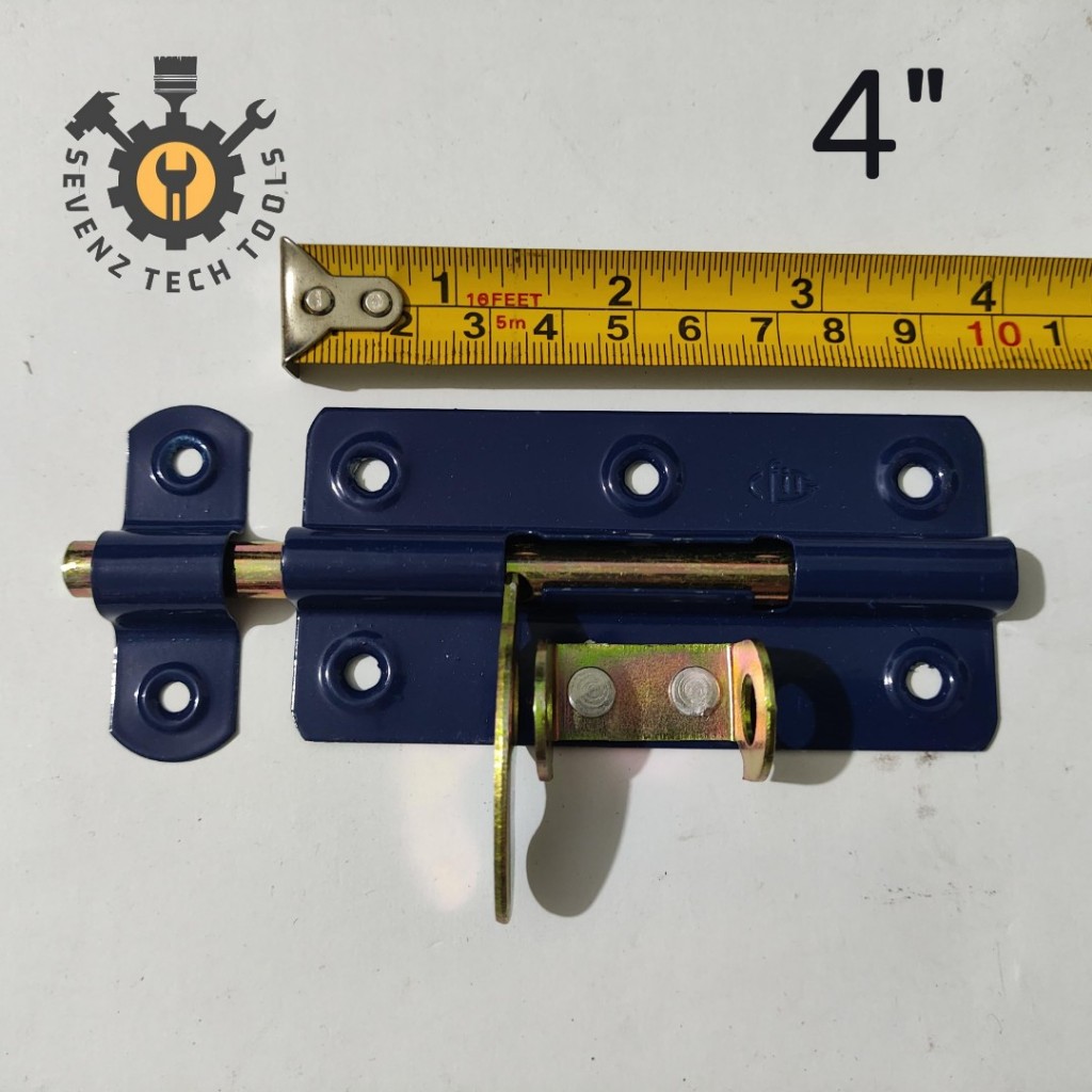 Jual 4" GTK / GRENDEL TEMPAT GEMBOK BIRU 4" INCH / GRENDEL GTK BIRU ...