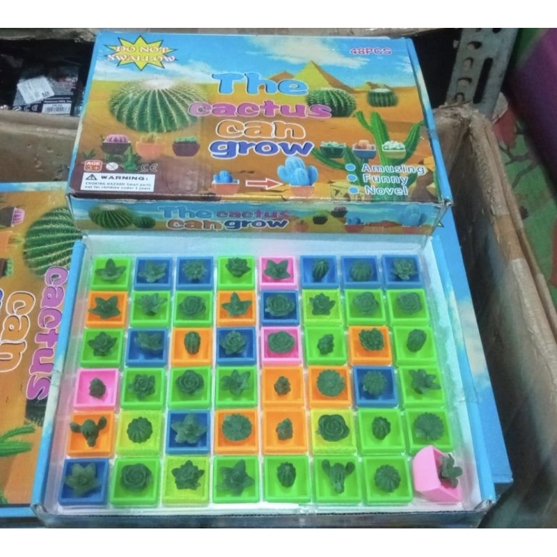 Jual Mainan Tanaman Rendam 48pc box | Shopee Indonesia