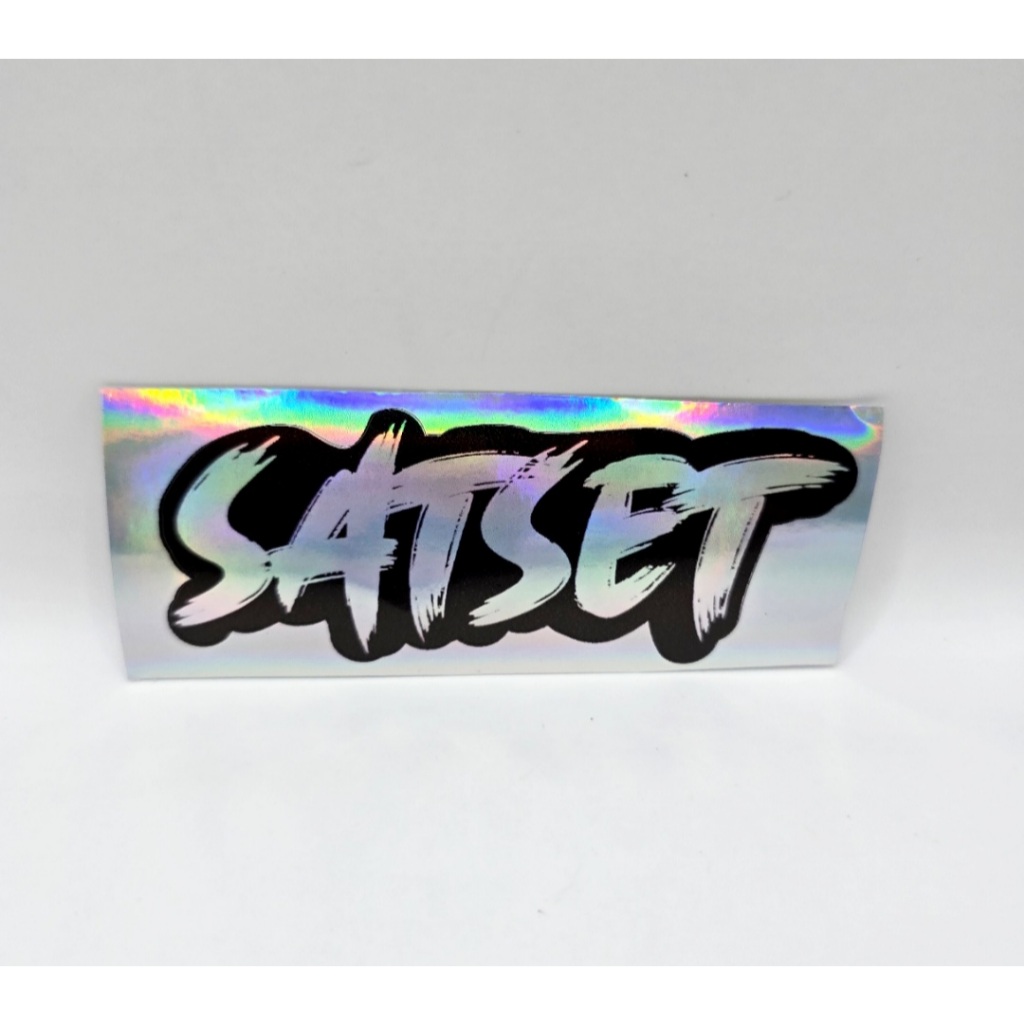 Jual stiker satset cutting stiker SAT SET | Shopee Indonesia