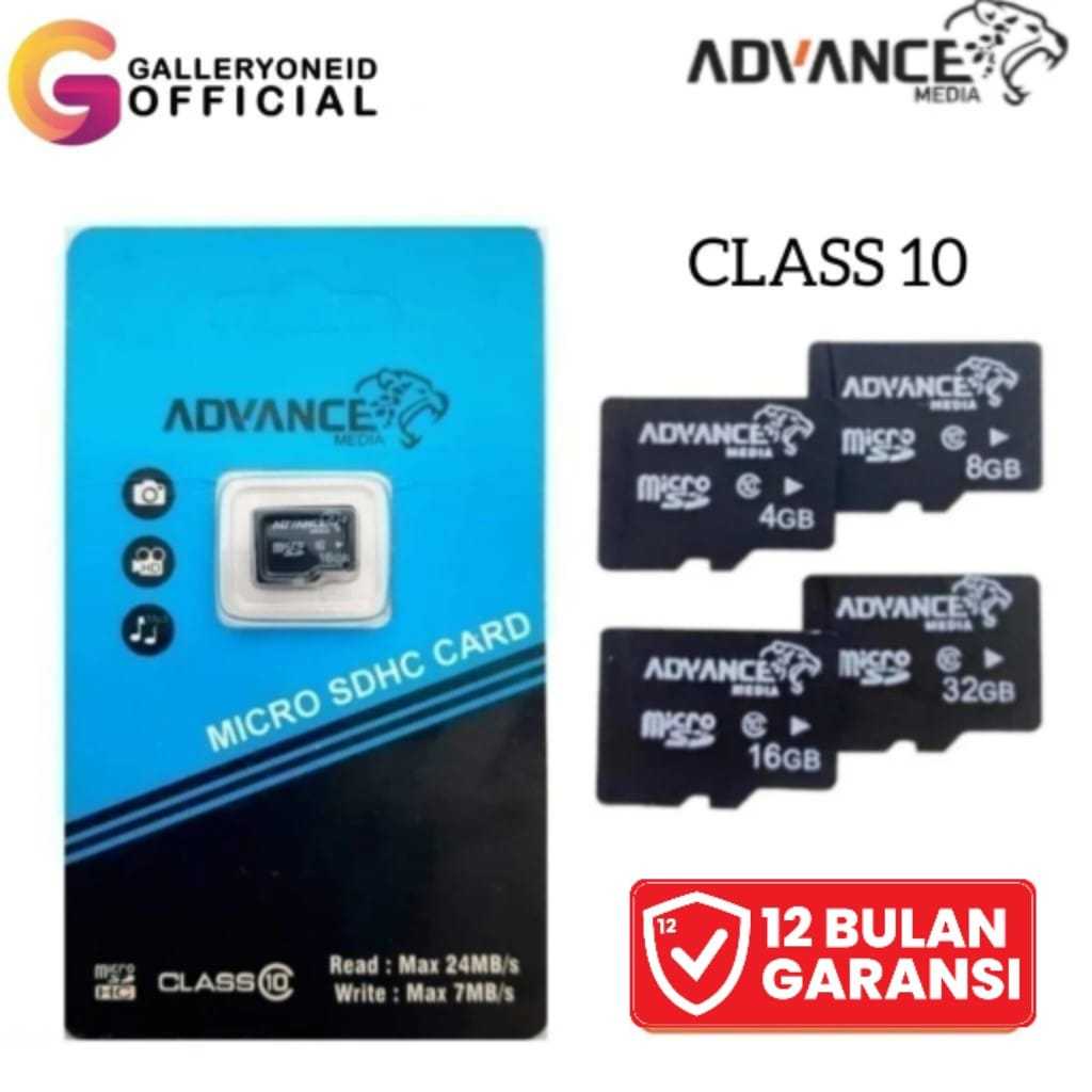 Jual Memory Card HP Micro SD Advance Kartu Memori MMC TF Class10 ...