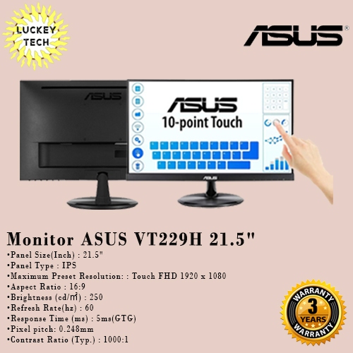 Jual Monitor LED ASUS VT229H Touchscreen 21.5" | Shopee Indonesia
