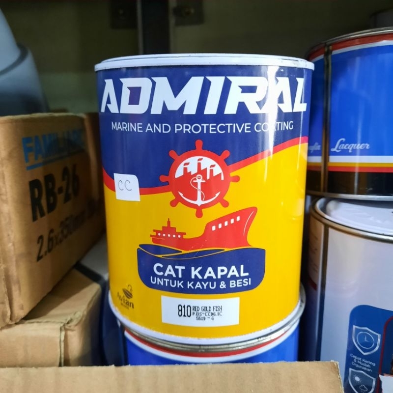 Jual Cat Kapal Untuk Kayu dan Besi merk Admiral pabrik Avian 1 kg / Cat ...
