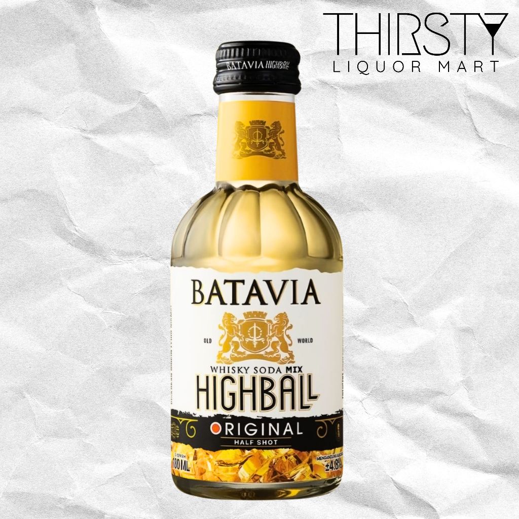 Jual Batavia Highball Whisky Soda Mix Original 180ml | Shopee Indonesia