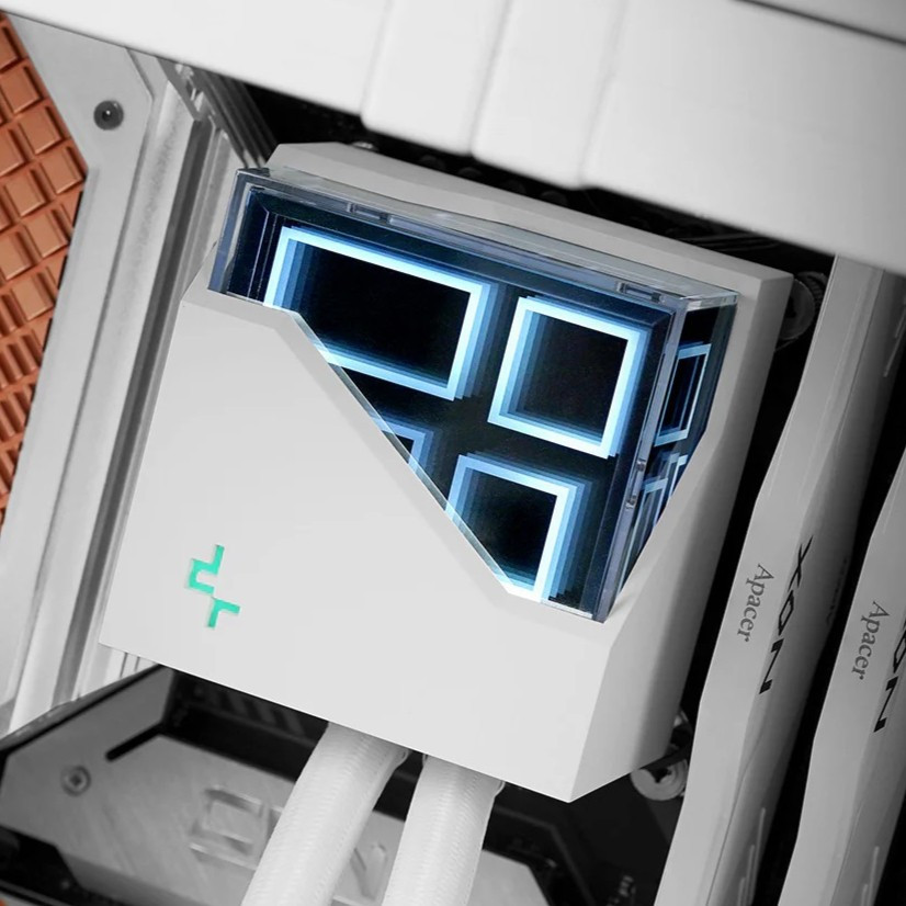 Jual DEEPCOOL LT360 WHITE ARGB 360MM LIQUID AIO WATER CPU COOLER PROCESSOR | Shopee Indonesia