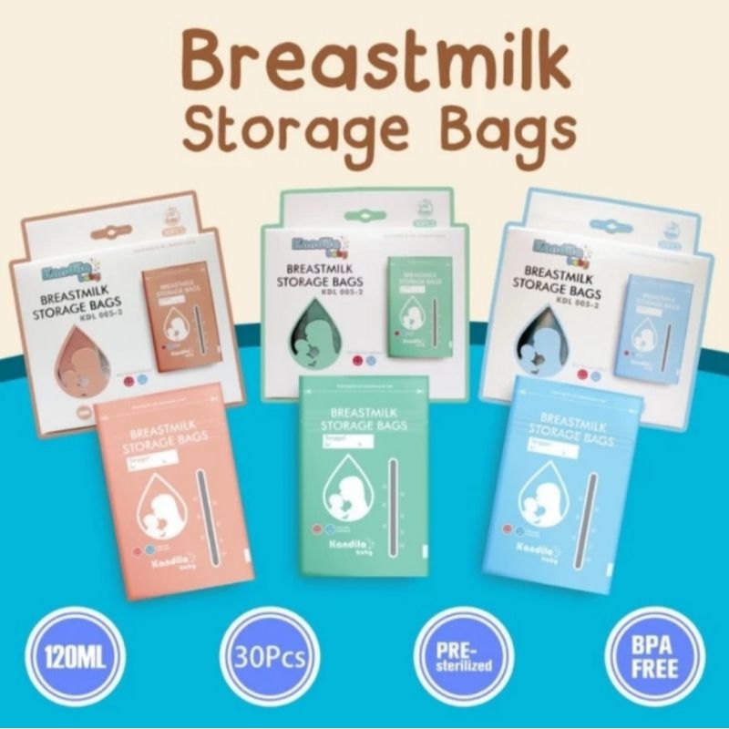Jual Kantong ASI Kandila Strorage Bags Kantong Penyimpanan ASI Breast ...