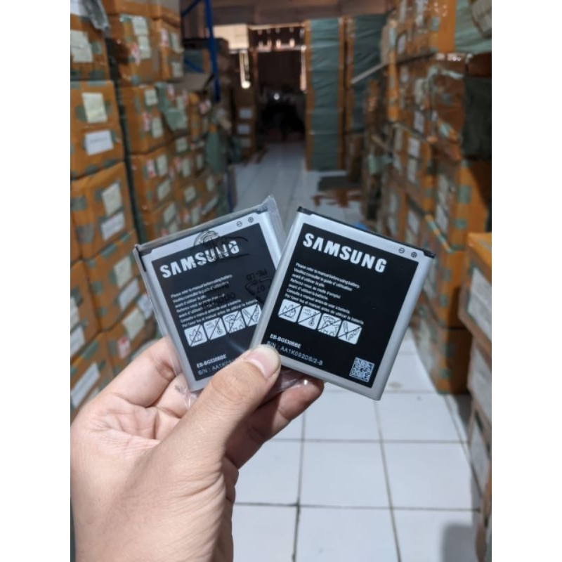 Jual Battery Samsung Original 2ic Double Power J2 Prime / G530 / J5 / J3 Kualitas Bagus non pack ...