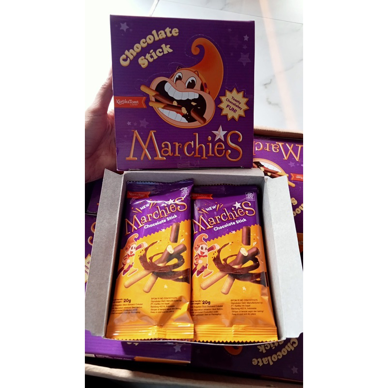 Jual MARCHISE COKLAT STICK BOX ISI 12pc | Shopee Indonesia
