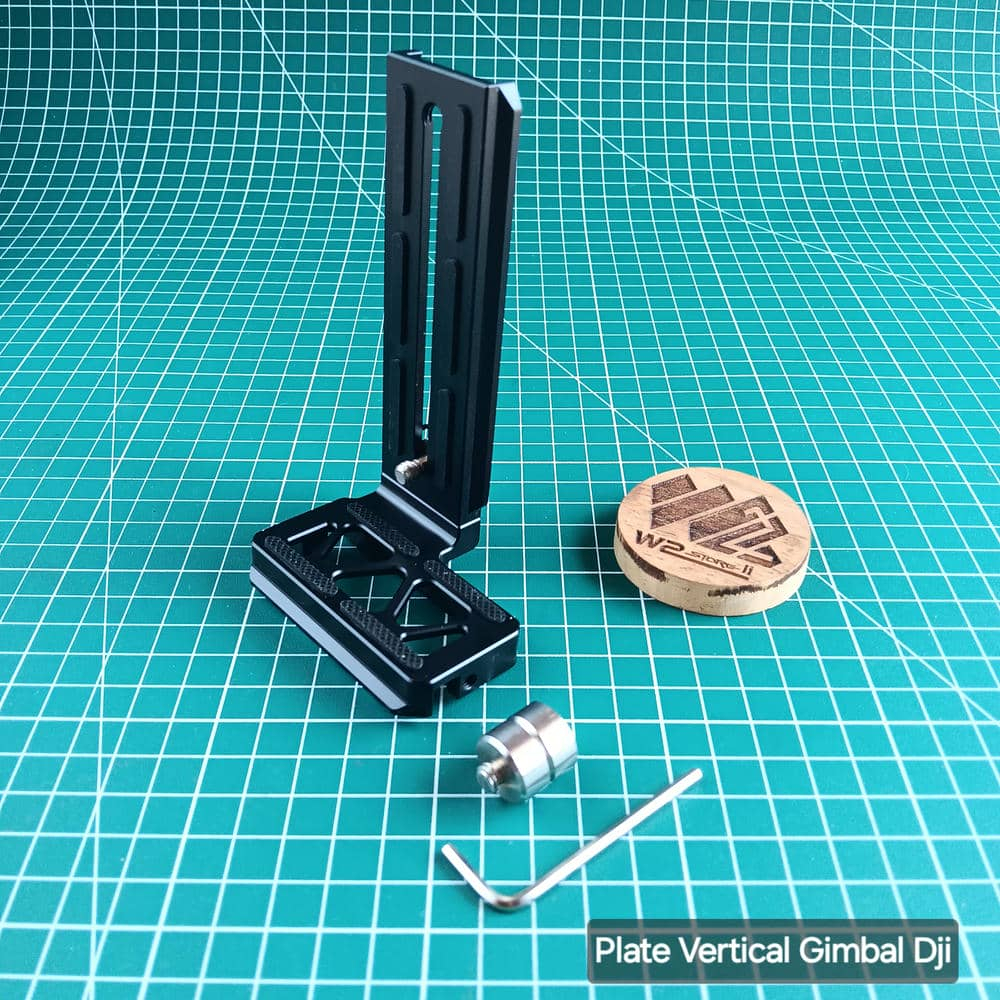 Jual L Plate Vertical Grip Quick Release Gimbal Stabilizer for Gimbal ...