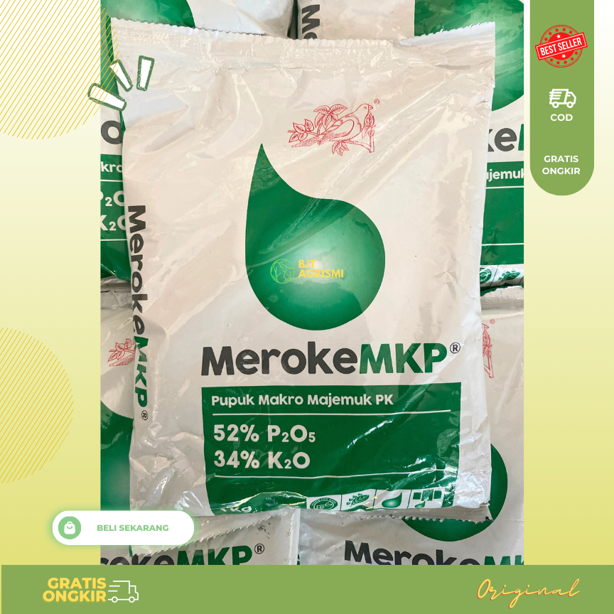 Jual PUPUK MEROKE MKP 1 KG KEMASAN PABRIK MONO KALIUM PHOSPHATE ...