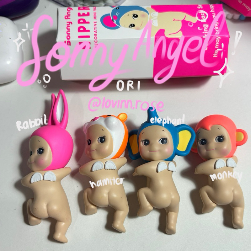 Jual [ READY] ORI sonny angel hippers looking back new freshpull ...