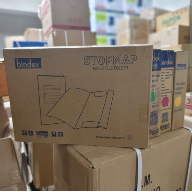 Jual NEWPRODUK! Stopmap BINDEX / BAMBI ( 5002 ) Folio (1 pack isi 50Pcs ...